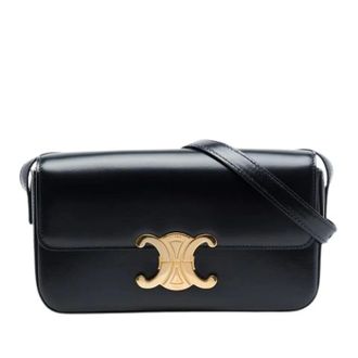 Celine Sac bandouli&egrave;re vintage Pre-owned - Femme - Pre-owned - Noir - Taille: ONE Size