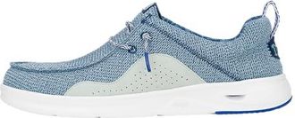 HeyDude Wally Hey2O Mesh, Chaussures pour Homme, Mocassins à Enfiler, Confortables et légers, Bleu sargasse/Bleu Nuage, 42 EU