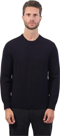 A|X Armani Exchange Pull &agrave; col rond - Homme - Pulls - Bleu - Taille: XL