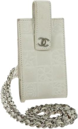 Chanel Pochette Vintage Pre-owned - Femme - Pre-owned - Blanc - Taille: ONE Size