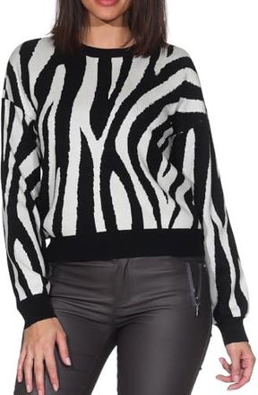 Vero Moda Vero Moda Vmsiljeanimal Ls O-NCK Pull GA Noos