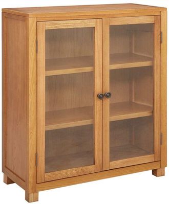 vidaXL Schrank mit Regal mit T&uuml;r Braun 80 x 35 x 95 cm Holzwerkstoff vidaXL