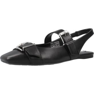 Karl Lagerfeld Femme, Chaussures, Noir, Taille: 38 EU Ballerines