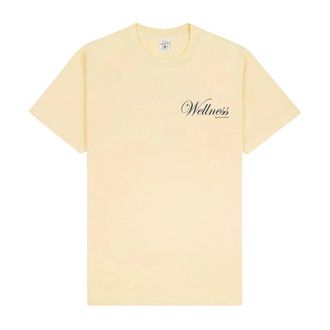 Sporty & Rich Avenue T-Shirt - - Tops - Damen - Beige - M