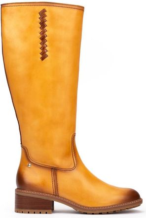 Pikolinos Stiefel in Leder Medina f&uuml;r Frauen Farbe VAINILLA