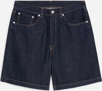 Arket Lockere Jeansshorts -Blau