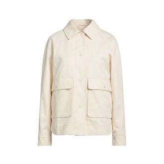 Herno Femme, Vestes, Blanc, Taille: 36 FR Veste en jean