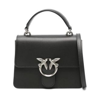 Pinko Pinko, Femme, Sacs, Noir, Taille: ONE Size Love One Top Handle Mini Light