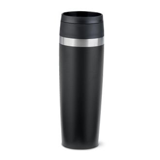 Emsa N2023550 Travel Mug Classic 0,5 Liter, neuer Komfort-Schraubverschluss, Pulverbeschichtung, Edelstahl, 6h hei&szlig; und 12h kalt, 100% dicht, 360&deg;-Trink&ouml;ff