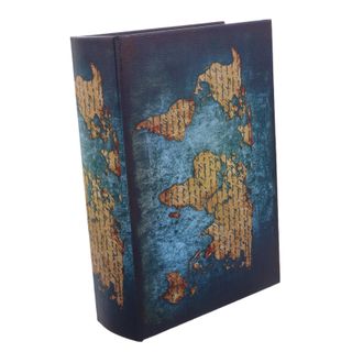 Cabilock Dekorative Aufbewahrungsbox F&uuml;r B&uuml;cher Versteckte Vintage-box Als Schmuck Und Geldsafe Realistische Buchattrappe F&uuml;r Schl&uuml;ssel Und Schmuck Hollow Stor