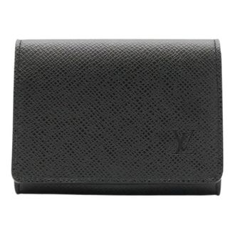 Louis Vuitton Pre-owned Cuir petite-maroquinerie - Femme - Pre-owned - Noir - Taille: ONE Size
