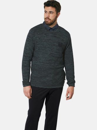 Charles Colby Strickpullover EARL BARNET mit Rippstrick-Muster