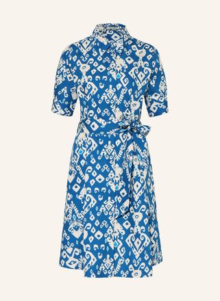Lilienfels Lilienfels Hemdblusenkleid blau