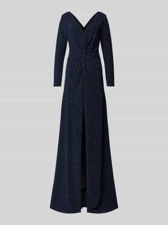 Troyden Collection Abendkleid mit Beinschlitz