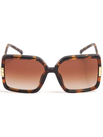 Tory Burch Eleanor Sonnenbrille - Braun