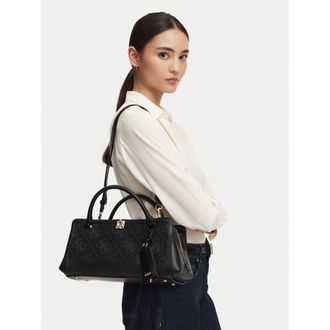 Guess Handtasche Guess Audrey Logo HWJG97 55060 Schwarz