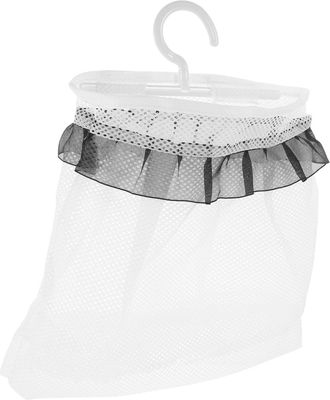 TOPBATHY Vielseitiger Mesh W&auml;schesack mit Haken Robust und Rei&szlig;fest f&uuml;r W&auml;scheklammern Unterw&auml;sche Socken Kosmetik und K&uuml;chenutensilien Praktische Aufbewahrung