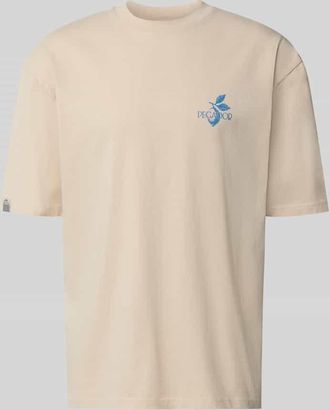 Pegador Oversized T-Shirt mit Backprint und Rundhalsausschnitt