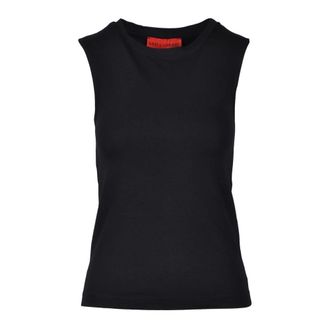 Wild Cashmere Tshirt - - Tops - Damen - Schwarzk - S