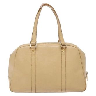 Celine Pre-owned Cuir sacs-main - Femme - Pre-owned - Beige - Taille: ONE Size