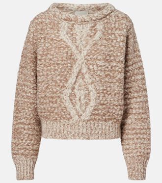 Isabel Marant Pullover Dorota aus einem Alpakawollgemisch