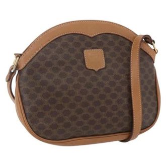 Celine Sac bandouli&egrave;re en plastique Pre-owned - Femme - Pre-owned - Brun - Taille: ONE Size
