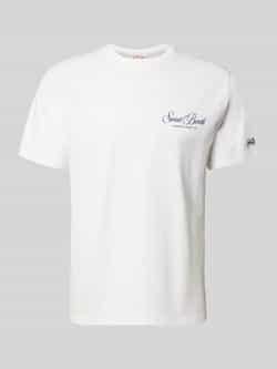 MC2 Saint Barth T-Shirt mit Label-Prints Modell PORTLAND