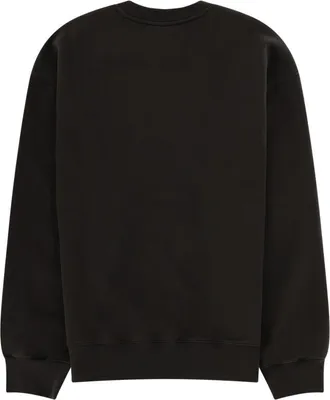 Maison Kitsun&eacute; Logo Organic Cotton Sweatshirt - Charcoal