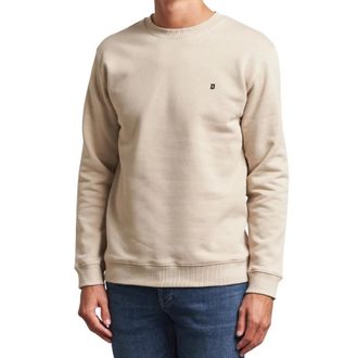 Dondup Regular-Fit-Baumwoll-Sweatshirt mit Rundhalsausschnitt - - Sweatshirts & Hoodies - Herren - Beige - 2XL