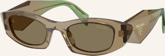 Prada Sonnenbrille Pr b16s braun