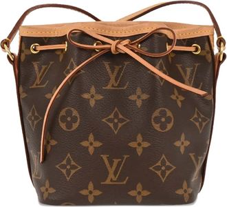 Louis Vuitton mini sac seau Noe Monogram (2019) - Marron