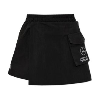 Yohji Yamamoto Femme, Shorts, Noir, Taille: 38 FR Short Skort