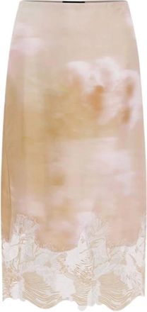 Fabiana Filippi Femme, Jupes, Multicolore, Taille: 44 FR Memento Rosae Midi Skirt