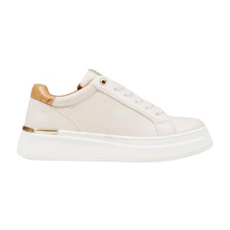 Alviero Martini 1A Classe Femme, Chaussures, Blanc, Taille: 38 EU Baskets pour femmes modernes avec détail métallique