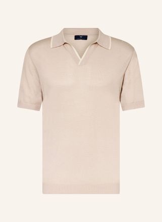Strokesman's Strokesmans Strick-Poloshirt beige