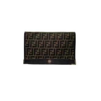 Fendi Pre-owned Leder Portemonnaie - - Pre-owned - Damen - Braun - ONE SIZE