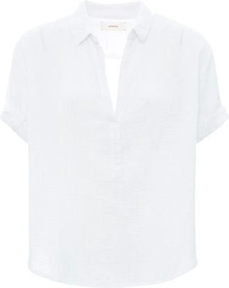 Xirena Blouse Cruz Gaze de Coton Xirena