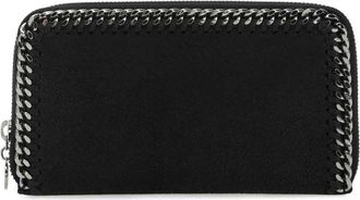 Stella McCartney Femme, Accessoires, Noir, Taille: ONE Size Shaggy Deer Falabella Wallet