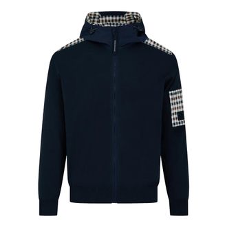 Aquascutum Active Lamina Pocket FZ Hoodie - - Jackets - Herren - Blau - 2XL
