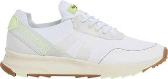 Pepe Jeans London Damen Joy Knit W Sneaker, Weiß (Weiß), 4