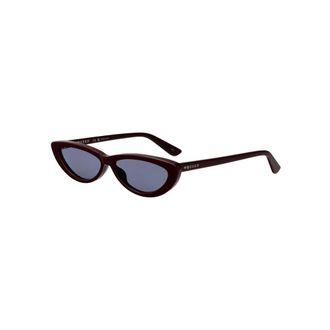Alexander McQueen Am0535S Sonnenbrille - - Accessories - unisex - Rot - 58 MM