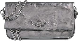 Zadig&Voltaire Crossbody Bags - Rock Nano Vintage Metal - Gr. unisize - in Silber - für Damen