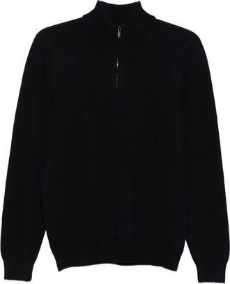 Drumohr Rundhalspullover - Dunkelblau