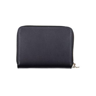 Tommy Hilfiger Logo-Plaque Polyurethane Wallet - Navy