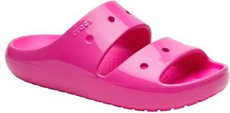 Crocs Unisexe Adulte Classic Neon HL Sandal Sandales, Pink Crush, 38/39 EU
