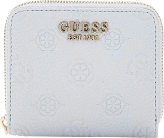 Guess Cresidia Kleines Rei&szlig;verschluss-Portemonnaie - - Accessories - Damen - Blau - ONE SIZE