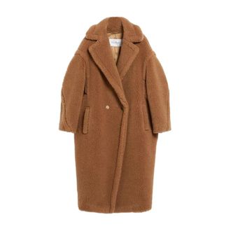 Max Mara Femme, Manteaux, Beige, Taille: 38 FR Manteau Teddy Bear