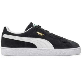 Puma Schwarze Ledersneakers - - Shoes - Herren - Schwarzk - 44 EU