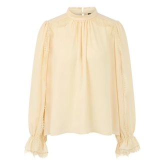 Marc Cain Damen, Blusen & Hemden, Beige, LGr&ouml;&szlig;e