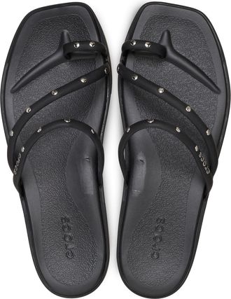 Crocs Zehentrenner Crocs Miami Studded Toe Loop Sandal 211447 Schwarz